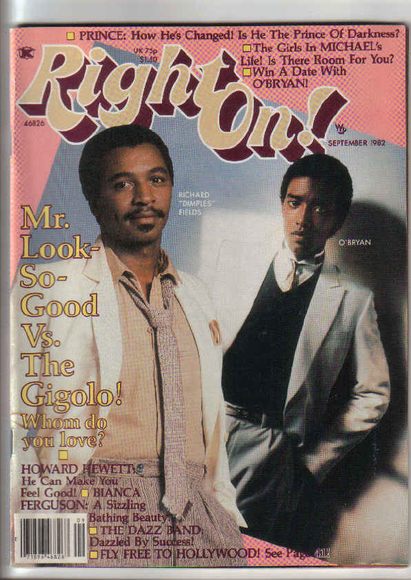 Right On Magazine 1982